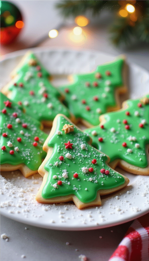 Protein-Packed Christmas Tree Cookies | Fun!